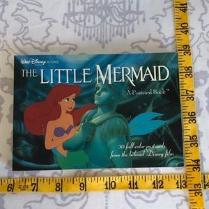 Disney | Accents | Vintage 991 Disney Little Mermaid Postcard Book ...